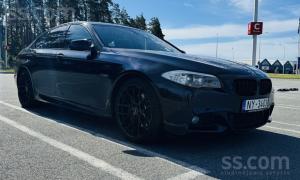 Melns BMW 525 2011 Rīga, ar dzinēja tilpumu 3.00 L un nobraukumu 298 tūkst. km par 11900 €, foto 3 vietnē AUTOMOTO.COM.LV