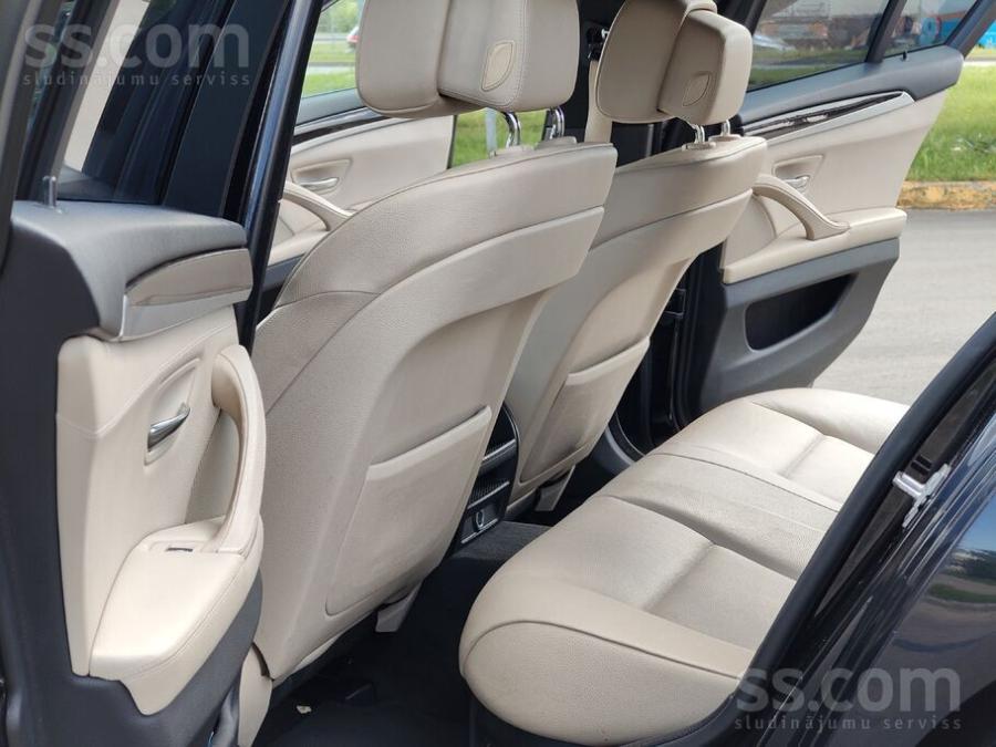 Черный БМВ 525 2011 в Рига, объемом двигателя 3.00 л и пробегом 235 тыс. км за 11500 €, фото 16 на AUTOMOTO.COM.LV