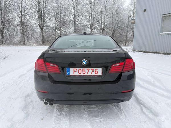Melns BMW 525 2011 Kuršėnai, ar dzinēja tilpumu 2.99 L un nobraukumu 263 tūkst. km par 9800 €, foto 6 vietnē AUTOMOTO.COM.LV