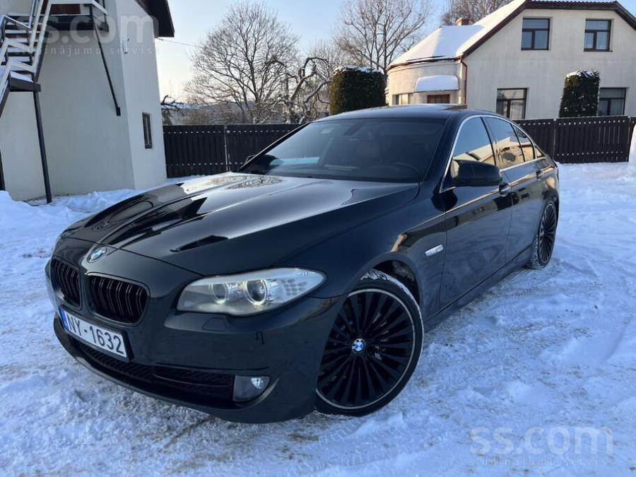 Melns BMW 525 2011 Rīga, ar dzinēja tilpumu 3.00 L un nobraukumu 0 tūkst. km par 9490 €, foto 1 vietnē AUTOMOTO.COM.LV