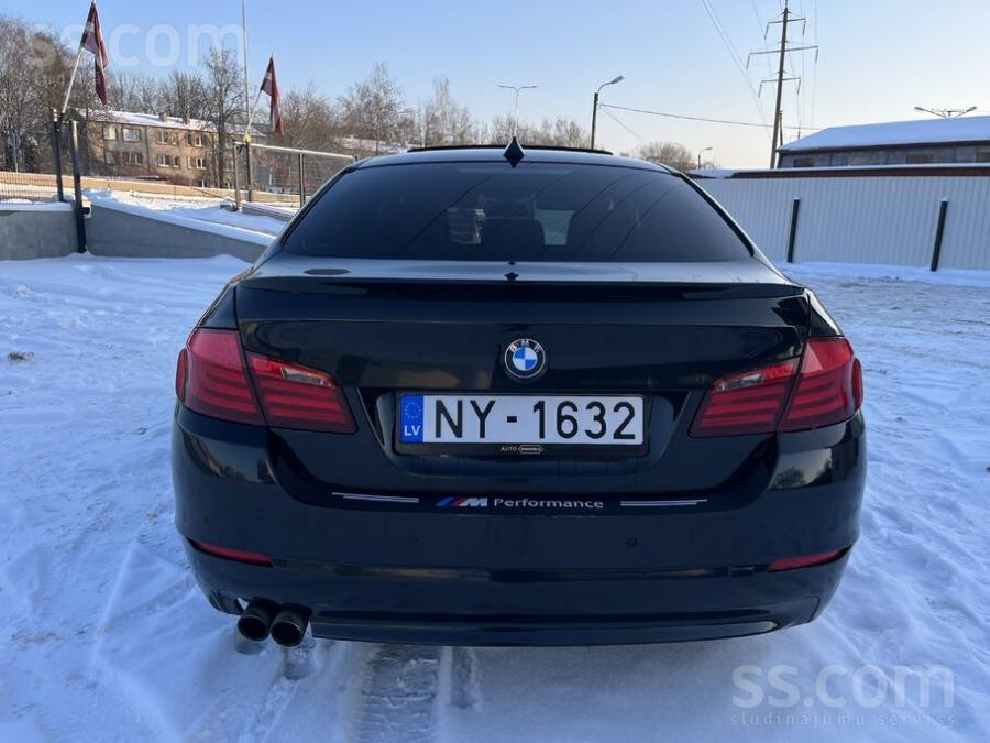 Melns BMW 525 2011 Rīga, ar dzinēja tilpumu 3.00 L un nobraukumu 0 tūkst. km par 9490 €, foto 6 vietnē AUTOMOTO.COM.LV