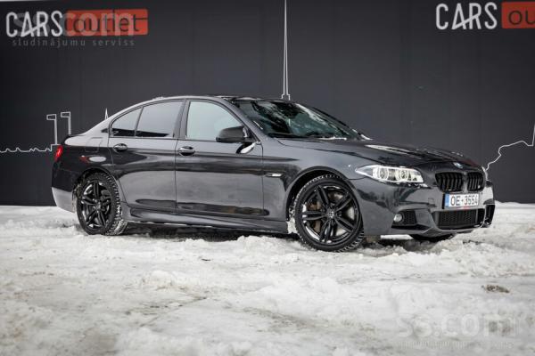 Melns BMW 525 2011 Rīga, ar dzinēja tilpumu 3.00 L un nobraukumu 368 tūkst. km par 11990 €, foto 3 vietnē AUTOMOTO.COM.LV