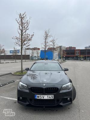 Black BMW 525 2011 in Klaipeda, with an engine capacity of 3.00 L and mileage of 333 thousand km for 8800 €, photo  on AUTOMOTO.COM.LV