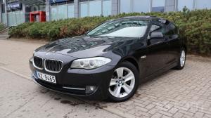 Melns BMW 525 2011 Rīga, ar dzinēja tilpumu 3.00 L un nobraukumu 0 tūkst. km par 6990 €, foto  vietnē AUTOMOTO.COM.LV