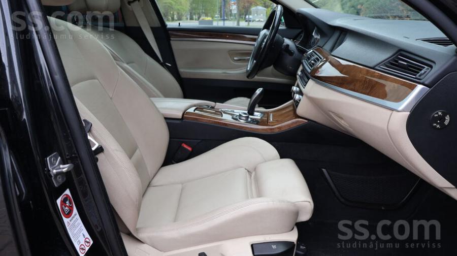 Melns BMW 525 2011 Rīga, ar dzinēja tilpumu 3.00 L un nobraukumu 0 tūkst. km par 6990 €, foto 16 vietnē AUTOMOTO.COM.LV