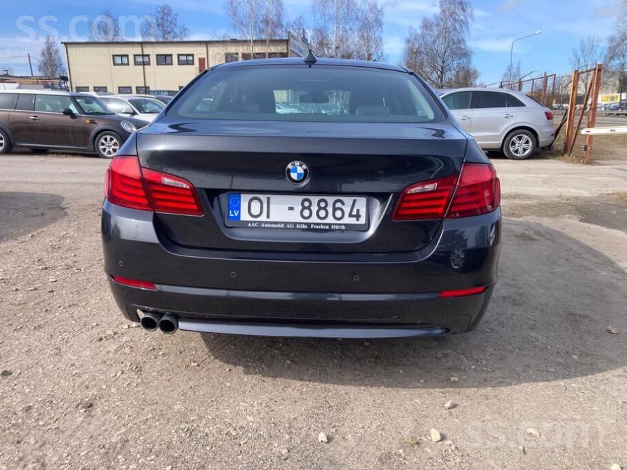 Черный БМВ 525 2011 в Рига, объемом двигателя 3.00 л и пробегом 235 тыс. км за 8800 €, фото 7 на AUTOMOTO.COM.LV