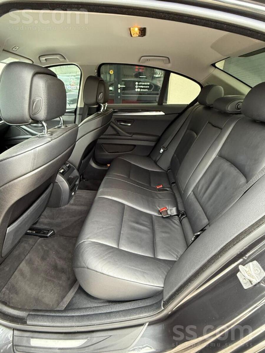 Melns BMW 525 2011 Rīga, ar dzinēja tilpumu 3.00 L un nobraukumu 260 tūkst. km par 8700 €, foto 15 vietnē AUTOMOTO.COM.LV