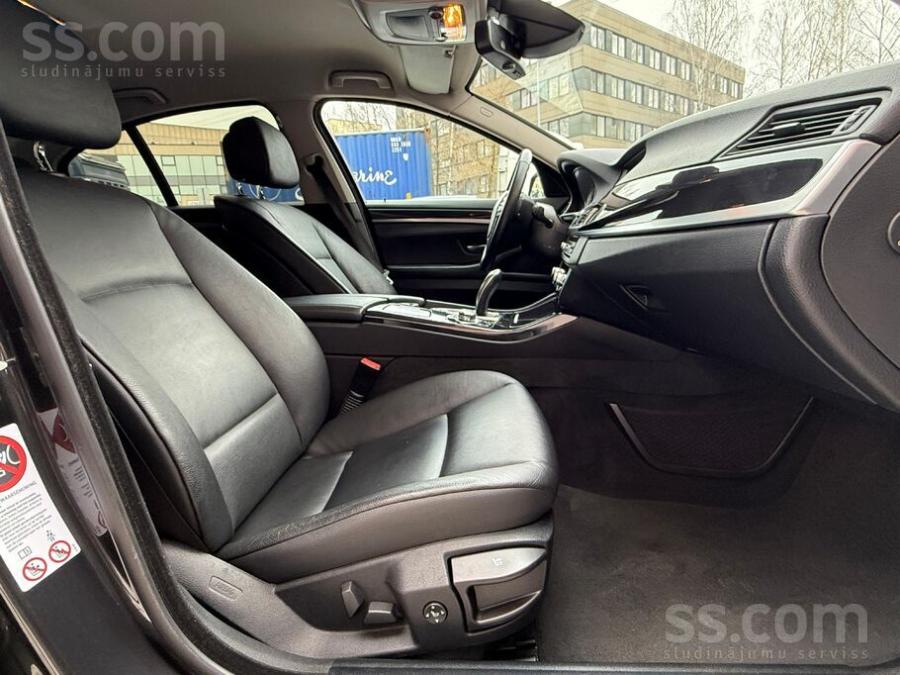 Melns BMW 525 2011 Rīga, ar dzinēja tilpumu 3.00 L un nobraukumu 260 tūkst. km par 8700 €, foto 23 vietnē AUTOMOTO.COM.LV