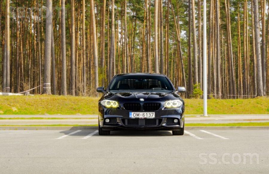 Черный БМВ 525 2011 в Рига, объемом двигателя 3.00 л и пробегом 326 тыс. км за 10590 €, фото 4 на AUTOMOTO.COM.LV