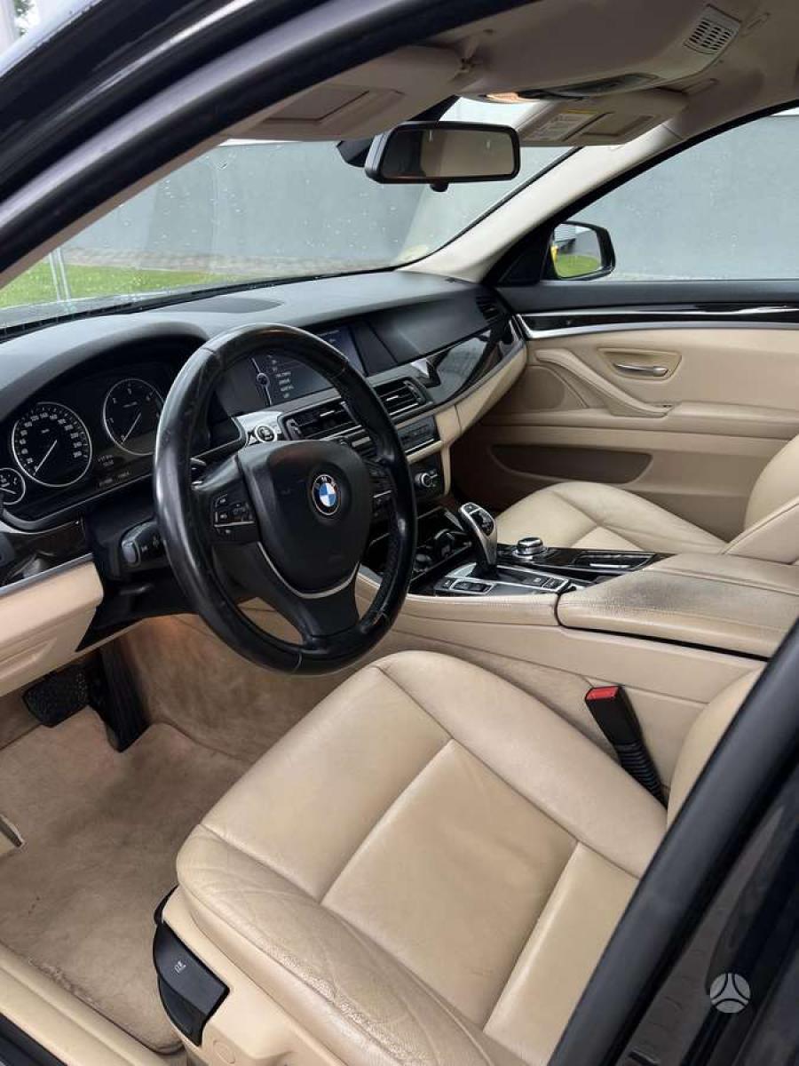 Melns BMW 525 2011 Viļņa, ar dzinēja tilpumu 2.99 L un nobraukumu 511 tūkst. km par 6400 €, foto 8 vietnē AUTOMOTO.COM.LV