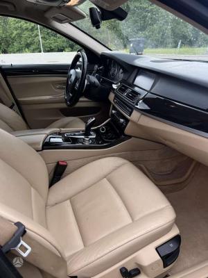 Melns BMW 525 2011 Viļņa, ar dzinēja tilpumu 2.99 L un nobraukumu 511 tūkst. km par 6400 €, foto 9 vietnē AUTOMOTO.COM.LV