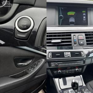 Black BMW 525 2011 in Vilnius, with an engine capacity of 3.00 L and mileage of 264 thousand km for 7850 €, photo 14 on AUTOMOTO.COM.LV