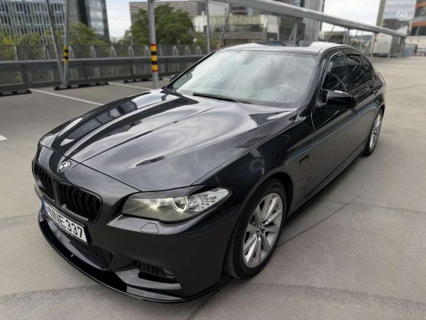 Melns BMW 525 2011 Viļņa, ar dzinēja tilpumu 2.99 L un nobraukumu 350 tūkst. km par 9999 €, foto 3 vietnē AUTOMOTO.COM.LV