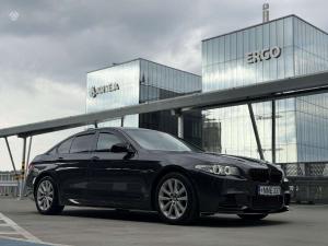 Black BMW 525 2011 in Vilnius, with an engine capacity of 2.99 L and mileage of 350 thousand km for 9999 €, photo 10 on AUTOMOTO.COM.LV