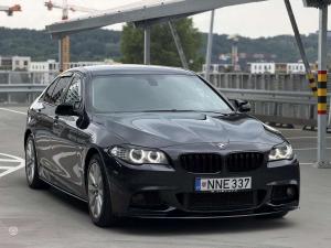 Black BMW 525 2011 in Vilnius, with an engine capacity of 2.99 L and mileage of 350 thousand km for 9999 €, photo 12 on AUTOMOTO.COM.LV