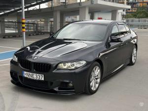 Black BMW 525 2011 in Vilnius, with an engine capacity of 2.99 L and mileage of 350 thousand km for 9999 €, photo 14 on AUTOMOTO.COM.LV
