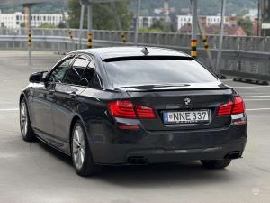 Black BMW 525 2011 in Vilnius, with an engine capacity of 2.99 L and mileage of 350 thousand km for 9999 €, photo 19 on AUTOMOTO.COM.LV