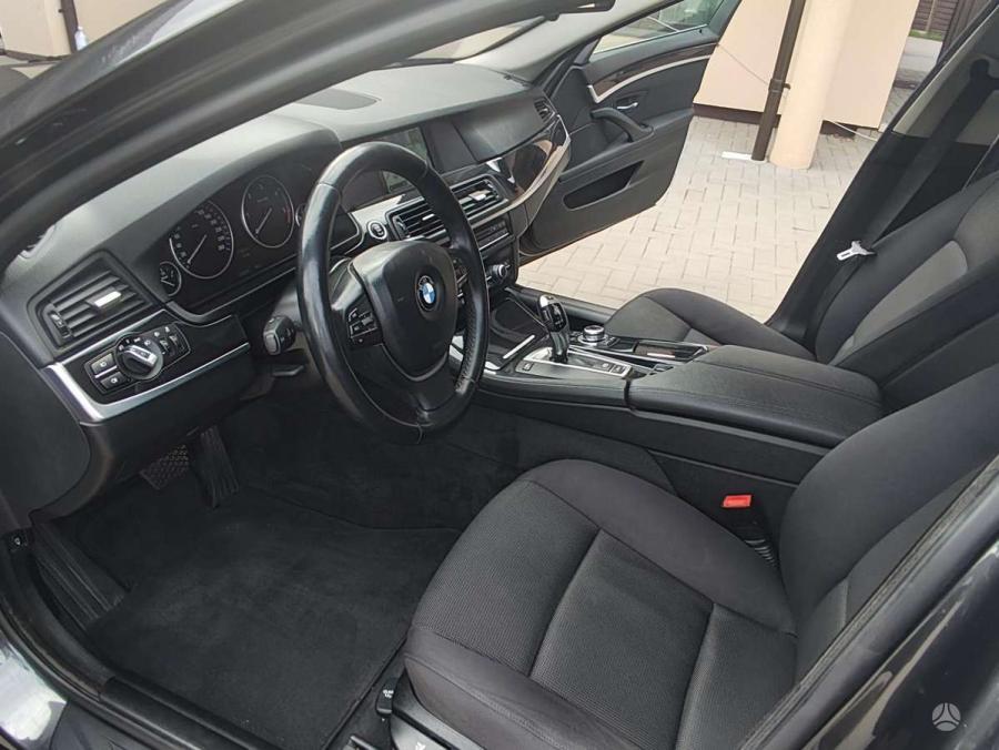 Черный БМВ 525 2011 в Каунас, объемом двигателя 2.99 л и пробегом 335 тыс. км за 5900 €, фото 14 на AUTOMOTO.COM.LV