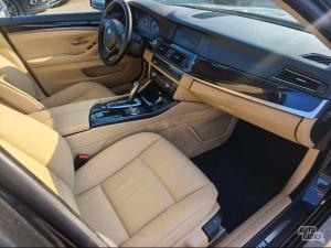 Melns BMW 525 2011 Kauņa, ar dzinēja tilpumu 3.00 L un nobraukumu 297 tūkst. km par 7950 €, foto 6 vietnē AUTOMOTO.COM.LV