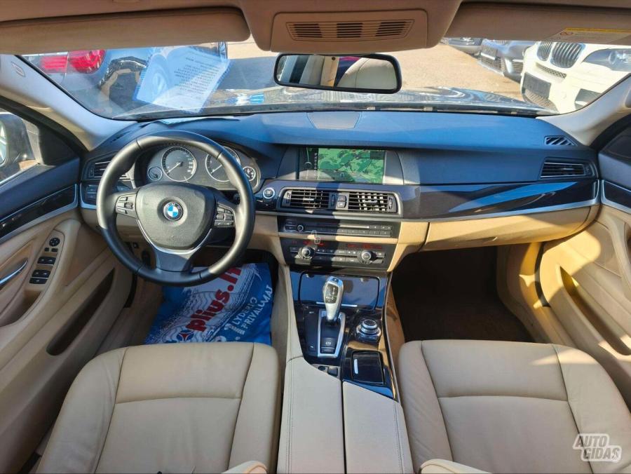 Melns BMW 525 2011 Kauņa, ar dzinēja tilpumu 3.00 L un nobraukumu 297 tūkst. km par 7950 €, foto 8 vietnē AUTOMOTO.COM.LV