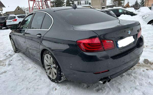 Melns BMW 525 2012 Tauragė, ar dzinēja tilpumu 2.00 L un nobraukumu 238 tūkst. km par 9300 €, foto 4 vietnē AUTOMOTO.COM.LV