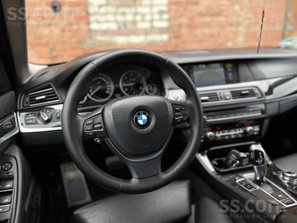 Melns BMW 525 2012 Cēsis, ar dzinēja tilpumu 2.00 L un nobraukumu 290 tūkst. km par 9550 €, foto 10 vietnē AUTOMOTO.COM.LV