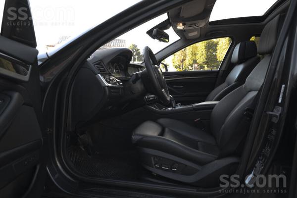 Melns BMW 525 2012 Jelgava, ar dzinēja tilpumu 2.00 L un nobraukumu 166 tūkst. km par 11490 €, foto 8 vietnē AUTOMOTO.COM.LV