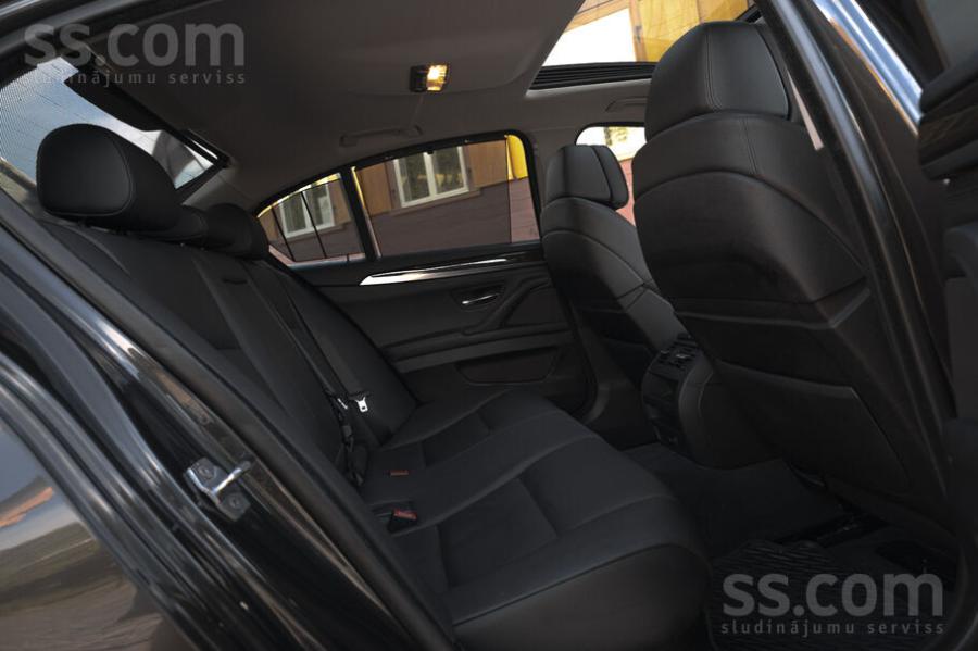 Melns BMW 525 2012 Jelgava, ar dzinēja tilpumu 2.00 L un nobraukumu 166 tūkst. km par 11490 €, foto 12 vietnē AUTOMOTO.COM.LV