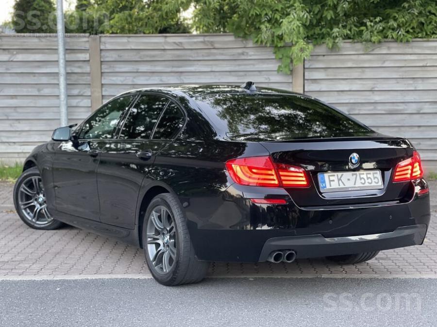Melns BMW 525 2013 Jelgava, ar dzinēja tilpumu 2.00 L un nobraukumu 0 tūkst. km par 11500 €, foto 7 vietnē AUTOMOTO.COM.LV