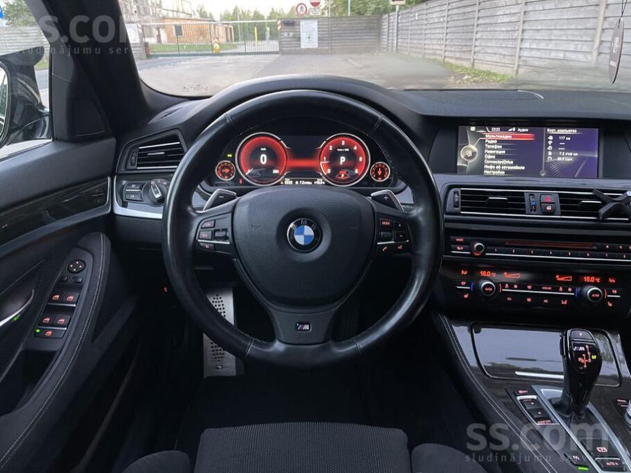 Melns BMW 525 2013 Jelgava, ar dzinēja tilpumu 2.00 L un nobraukumu 0 tūkst. km par 11500 €, foto 16 vietnē AUTOMOTO.COM.LV