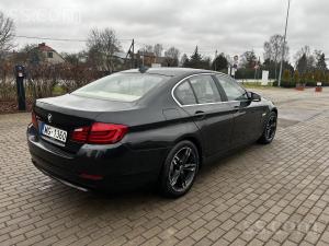 Black BMW 525 2013 in Jelgava, with an engine capacity of 2.00 L and mileage of 270 thousand km for 9100 €, photo 3 on AUTOMOTO.COM.LV