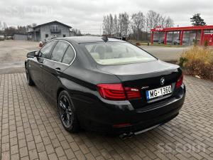 Black BMW 525 2013 in Jelgava, with an engine capacity of 2.00 L and mileage of 270 thousand km for 9100 €, photo 4 on AUTOMOTO.COM.LV