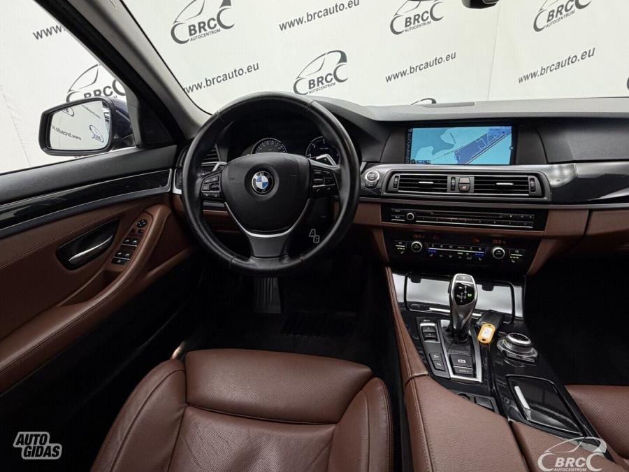 Черный БМВ 525 2013 в Авиженяй, объемом двигателя 2.00 л и пробегом 386 тыс. км за 8900 €, фото 16 на AUTOMOTO.COM.LV