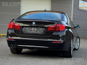 Black BMW 525 2013 in Riga, with an engine capacity of 2.00 L and mileage of 241 thousand km for 12950 €, photo 3 on AUTOMOTO.COM.LV