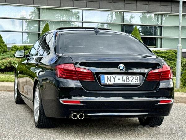 Melns BMW 525 2013 Rīga, ar dzinēja tilpumu 2.00 L un nobraukumu 185 tūkst. km par 12950 €, foto 3 vietnē AUTOMOTO.COM.LV