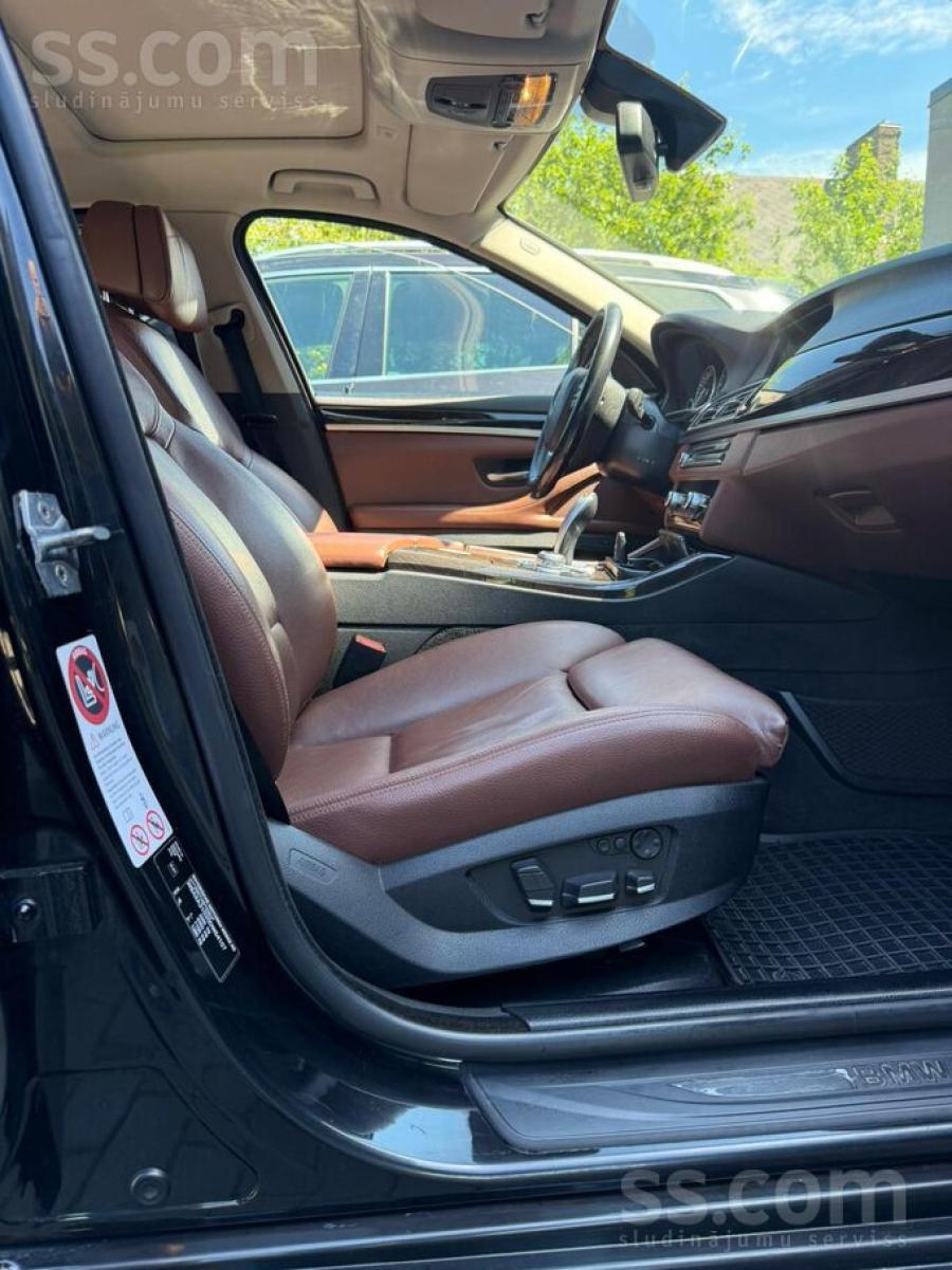 Melns BMW 525 2013 Rīga, ar dzinēja tilpumu 2.00 L un nobraukumu 194 tūkst. km par 9200 €, foto 8 vietnē AUTOMOTO.COM.LV
