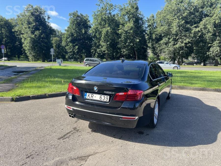 Melns BMW 525 2013 Rīga, ar dzinēja tilpumu 2.00 L un nobraukumu 188 tūkst. km par 10500 €, foto 3 vietnē AUTOMOTO.COM.LV