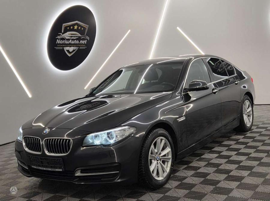 Melns BMW 525 2014 Marijampole, ar dzinēja tilpumu 2.00 L un nobraukumu 170 tūkst. km par 11750 €, foto 1 vietnē AUTOMOTO.COM.LV