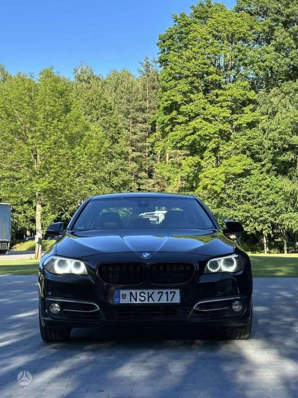 Melns BMW 525 2014 Kazlų Rūda, ar dzinēja tilpumu 2.00 L un nobraukumu 379 tūkst. km par 9999 €, foto 3 vietnē AUTOMOTO.COM.LV