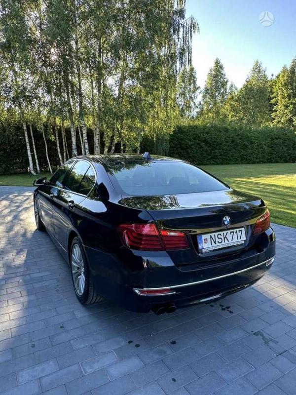 Melns BMW 525 2014 Kazlų Rūda, ar dzinēja tilpumu 2.00 L un nobraukumu 379 tūkst. km par 9999 €, foto 6 vietnē AUTOMOTO.COM.LV