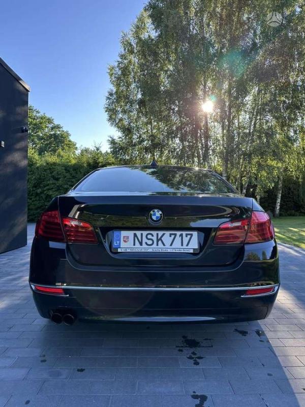 Melns BMW 525 2014 Kazlų Rūda, ar dzinēja tilpumu 2.00 L un nobraukumu 379 tūkst. km par 9999 €, foto 9 vietnē AUTOMOTO.COM.LV