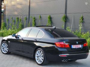 Black BMW 525 2014 in Vilnius, with an engine capacity of 2.00 L and mileage of 340 thousand km for 11950 €, photo 10 on AUTOMOTO.COM.LV