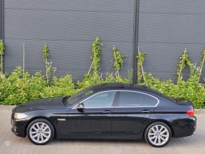 Black BMW 525 2014 in Vilnius, with an engine capacity of 2.00 L and mileage of 340 thousand km for 11950 €, photo 12 on AUTOMOTO.COM.LV