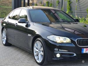 Black BMW 525 2014 in Vilnius, with an engine capacity of 2.00 L and mileage of 340 thousand km for 11950 €, photo 16 on AUTOMOTO.COM.LV