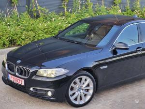 Black BMW 525 2014 in Vilnius, with an engine capacity of 2.00 L and mileage of 340 thousand km for 11950 €, photo 19 on AUTOMOTO.COM.LV