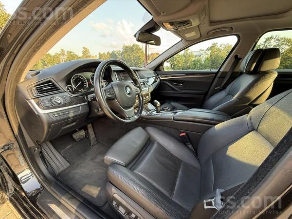 Melns BMW 525 2014 Rīga, ar dzinēja tilpumu 2.00 L un nobraukumu 345 tūkst. km par 16500 €, foto 5 vietnē AUTOMOTO.COM.LV