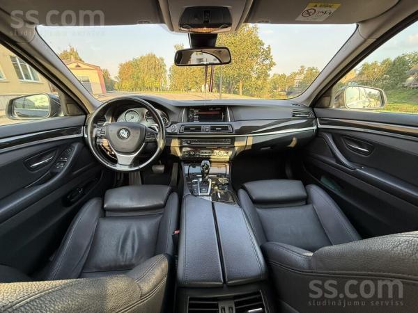 Melns BMW 525 2014 Rīga, ar dzinēja tilpumu 2.00 L un nobraukumu 345 tūkst. km par 16500 €, foto 6 vietnē AUTOMOTO.COM.LV