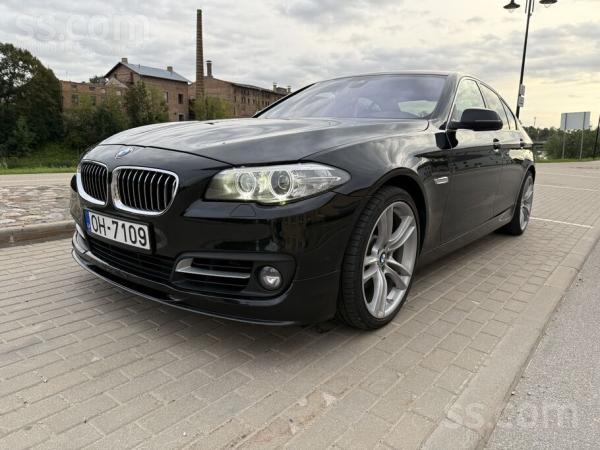 BMW 525 2014 Rīga vietnē Melns BMW 525 2014 Rīga, ar dzinēja tilpumu 2.00 L un nobraukumu 346 tūkst. km par 14800 €, foto 1 vietnē AUTOMOTO.COM.LV