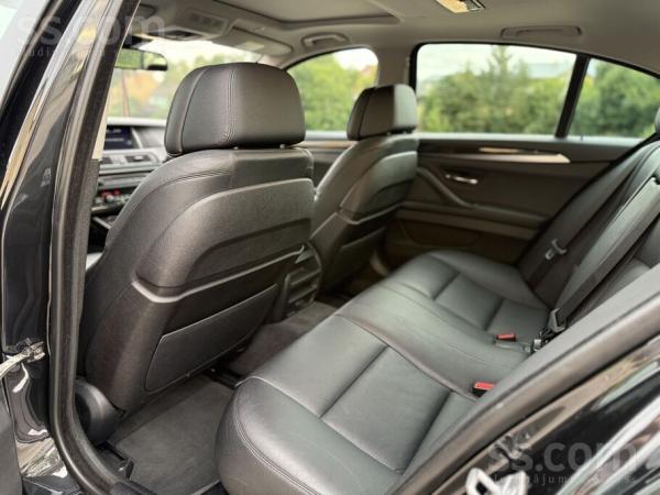 BMW 525 2014 Rīga vietnē Melns BMW 525 2014 Rīga, ar dzinēja tilpumu 2.00 L un nobraukumu 346 tūkst. km par 14800 €, foto 8 vietnē AUTOMOTO.COM.LV