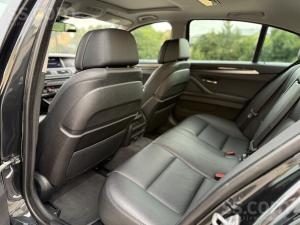 Black BMW 525 2014 in Riga, with an engine capacity of 2.00 L and mileage of 346 thousand km for 14800 €, photo 8 on AUTOMOTO.COM.LV